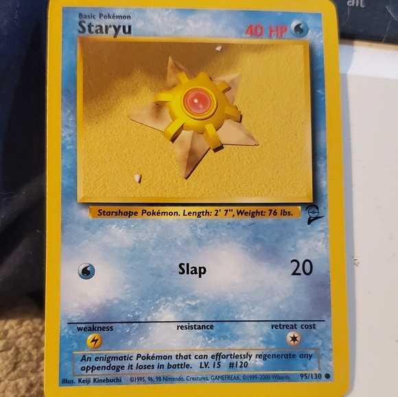 Other | Staryu 95 Pokemon Card | Poshmark